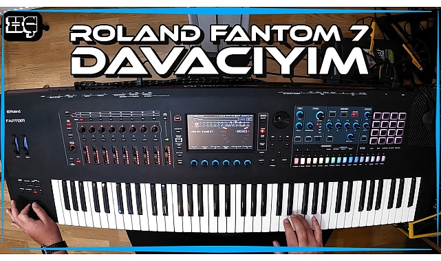 Davacıyım - Muhteşem Damar - Roland Fantom 7 - Piyanistset.com